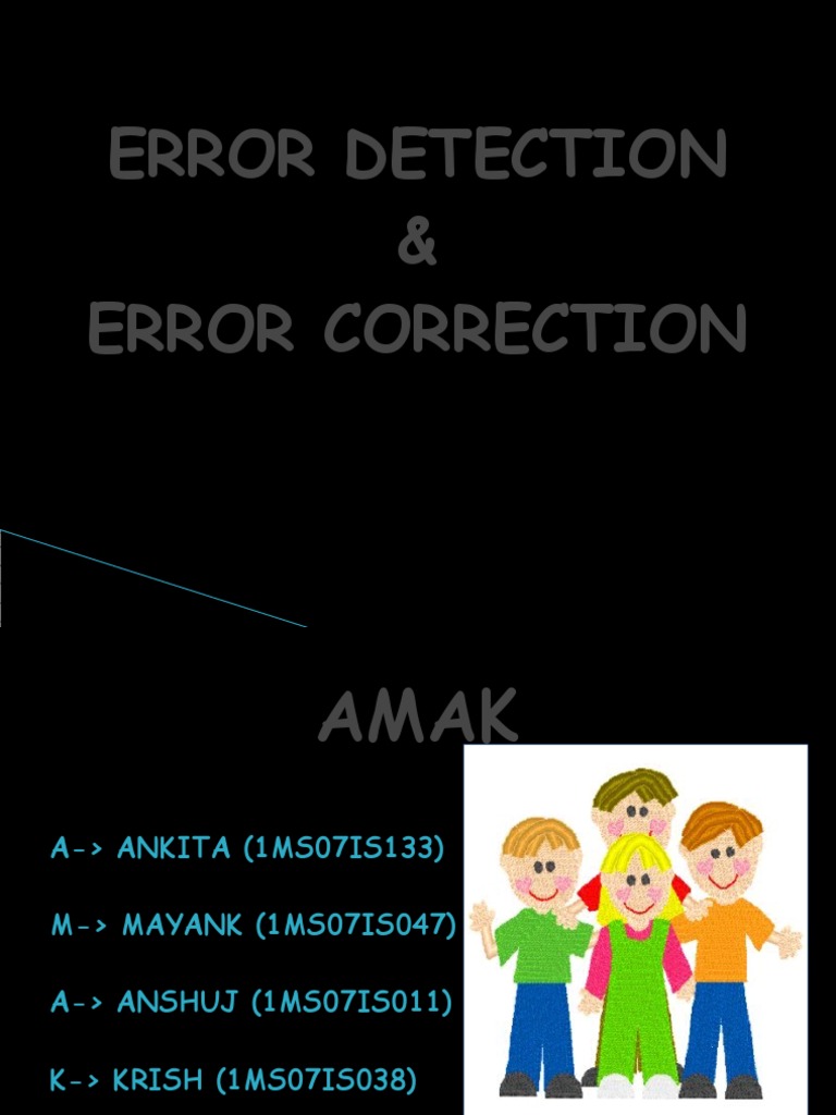 Error Detection & Correction Guide | PDF | Error Detection And Correction | Computer Programming