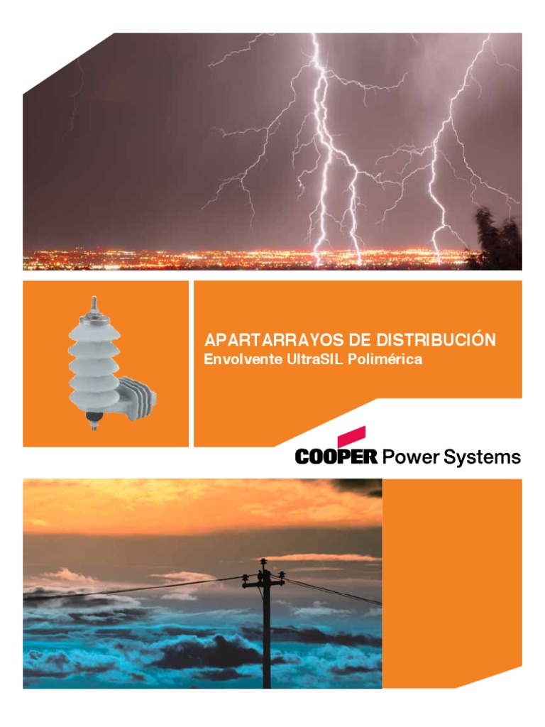 Cooper Apartarrayos PDF | PDF | Hogar, jardinería y bricolaje | Tecnología