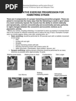 Aspetar Hamstring Protocol | PDF | Anatomical Terms Of Motion | Knee