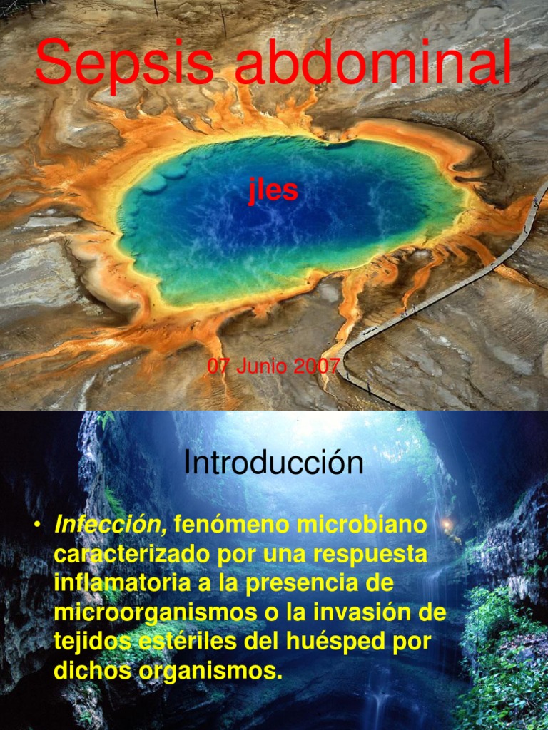 Sepsis Abdominal | PDF | Septicemia | Microbiología