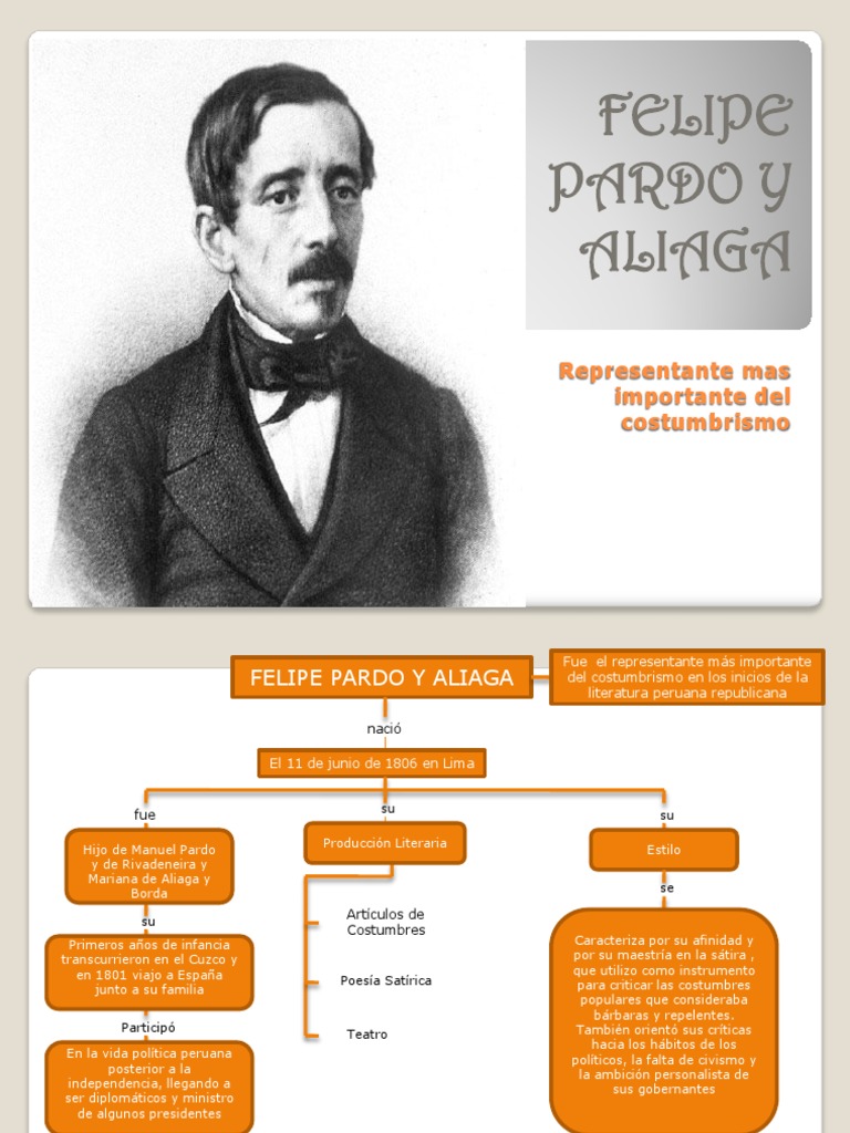 Biografía de Felipe Pardo y Aliaga | PDF | Personas | Política (general)