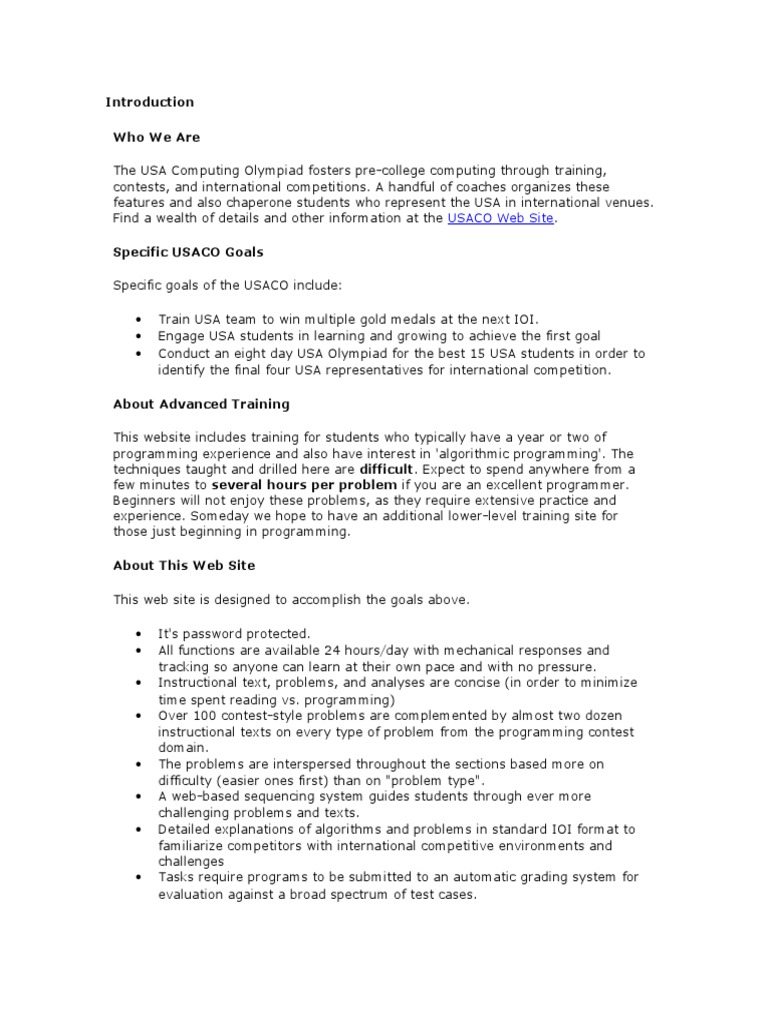USACO Training | PDF | Filename | String (Computer Science) USACO Training | PDF | Filename | String (Computer Science)