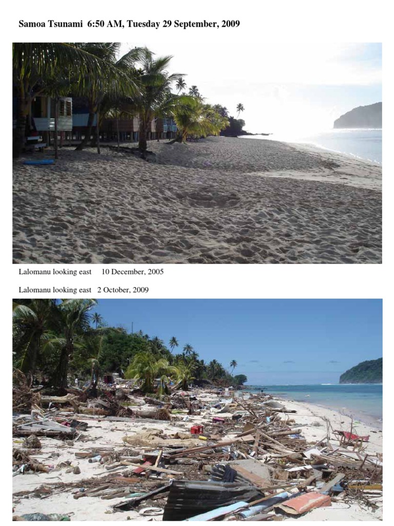 Samoa Tsunami Overview: 29 Sept 2009 | PDF