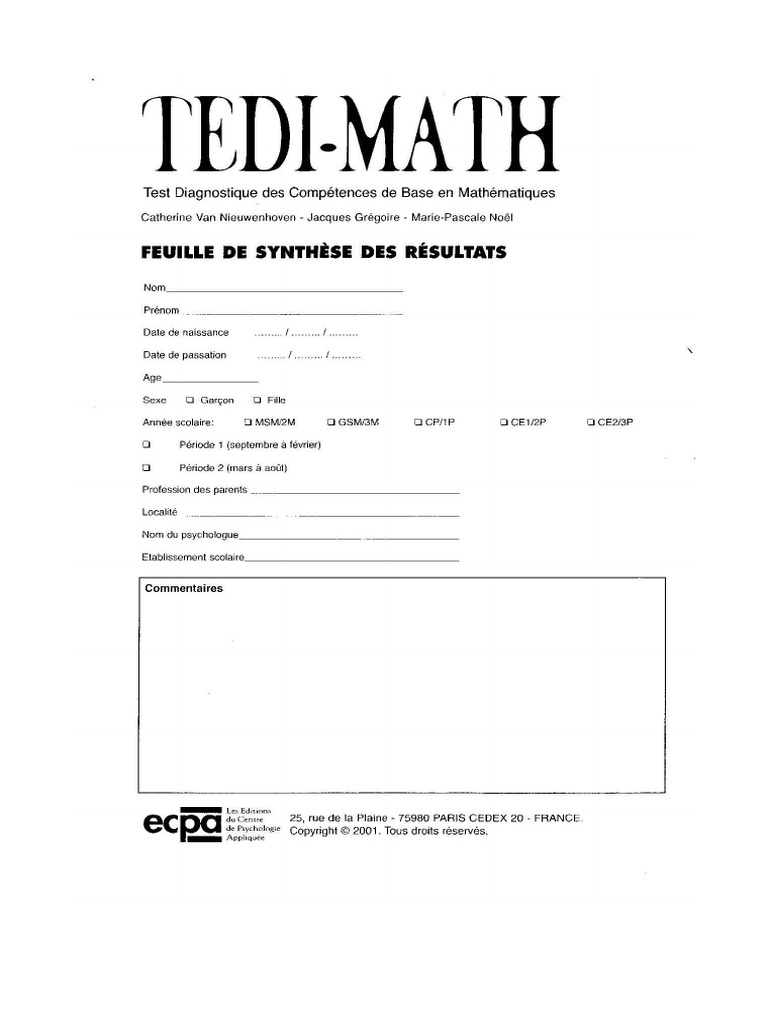 Tedi Math | PDF