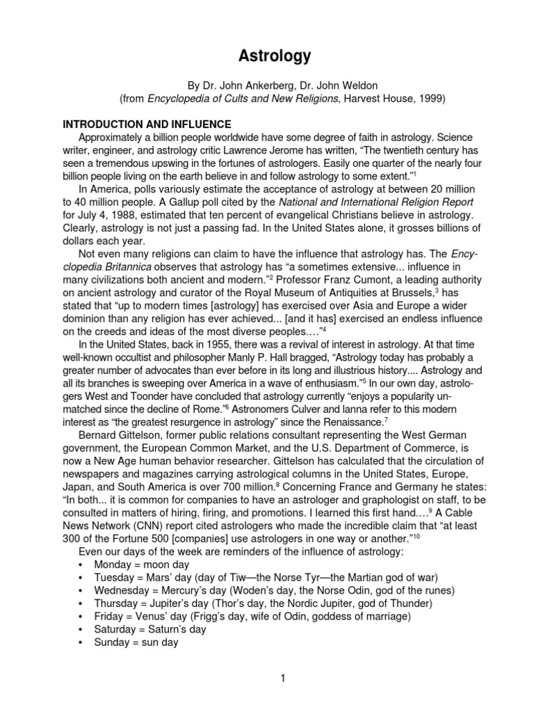 Article Astro | PDF | Astrological Sign | Planets In Astrology