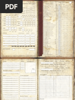 Pathfinder Spell Sheet | PDF | Computers
