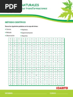 Sopa de Letras Cambio Climatico1 | PDF | Metano | Ciencias de la Tierra