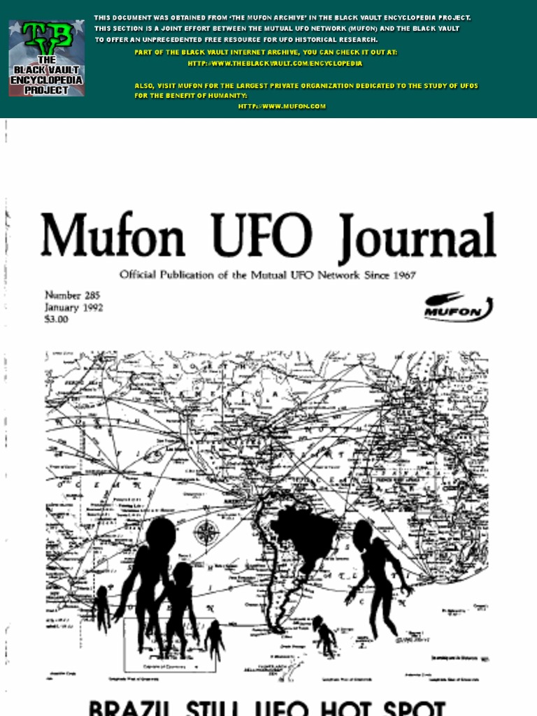 Mufon UFO Journal | PDF | Unidentified Flying Object | Ufology