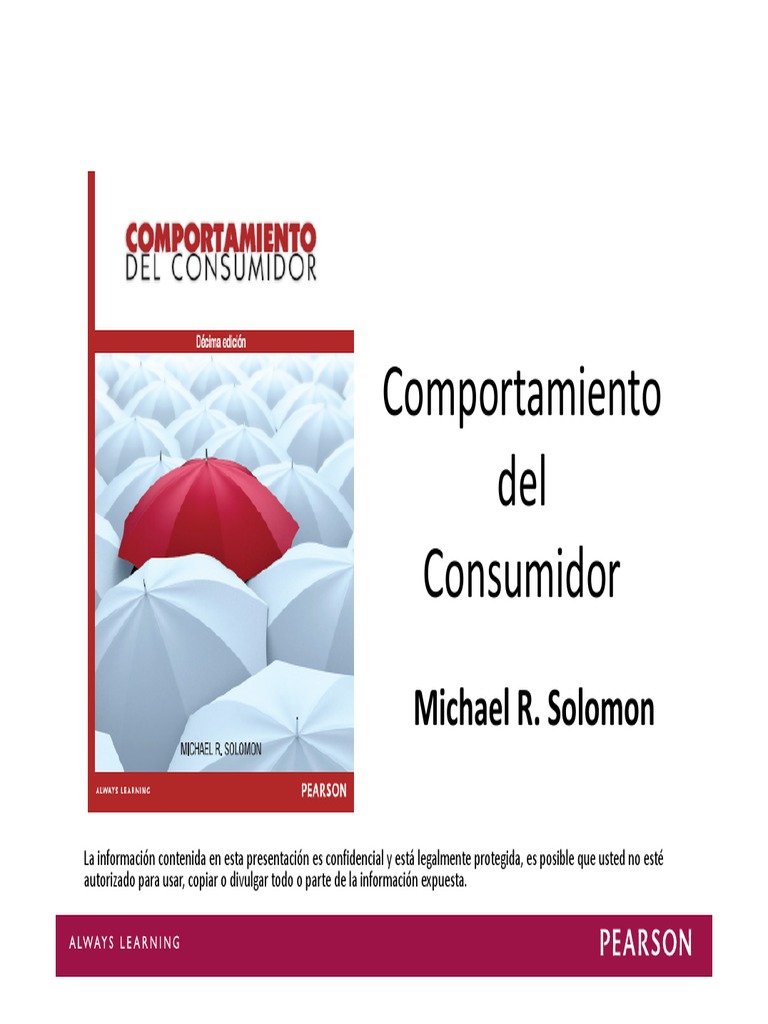 Solomon Cap 01 | PDF | Comportamiento del consumidor | Los consumidores