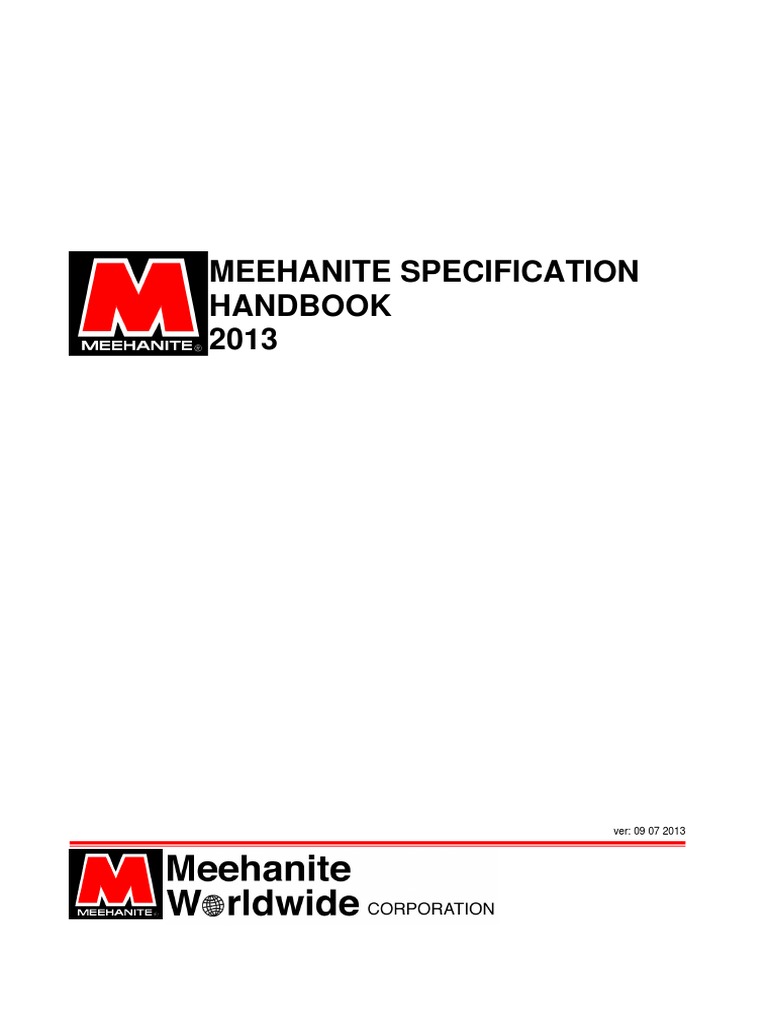 Meehanite Worldwide Specification Handbook Ver09.07.2013 PDF | PDF ...