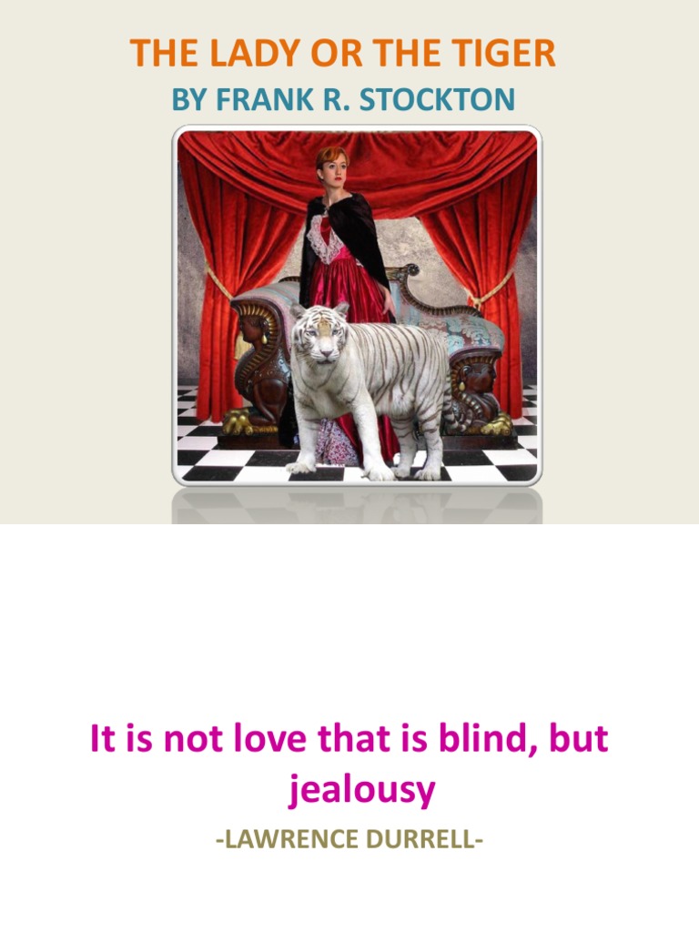 The Lady or the Tiger: A Dilemma | PDF | Cleopatra | Spartacus
