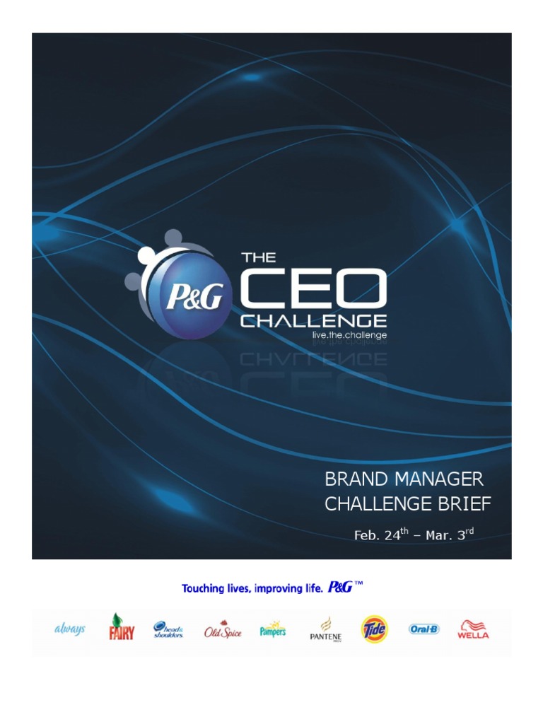 CEO Challenge Phase 1 Brand Manager Challenge | PDF | Target Audience ...