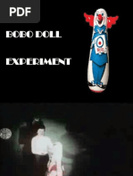 BOBO Doll Experiment-1 | PDF | Aggression | Action (Philosophy)
