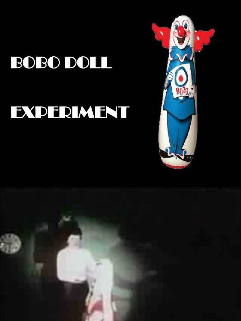 Bobo Doll Experiment | PDF | Aggression | Imitation