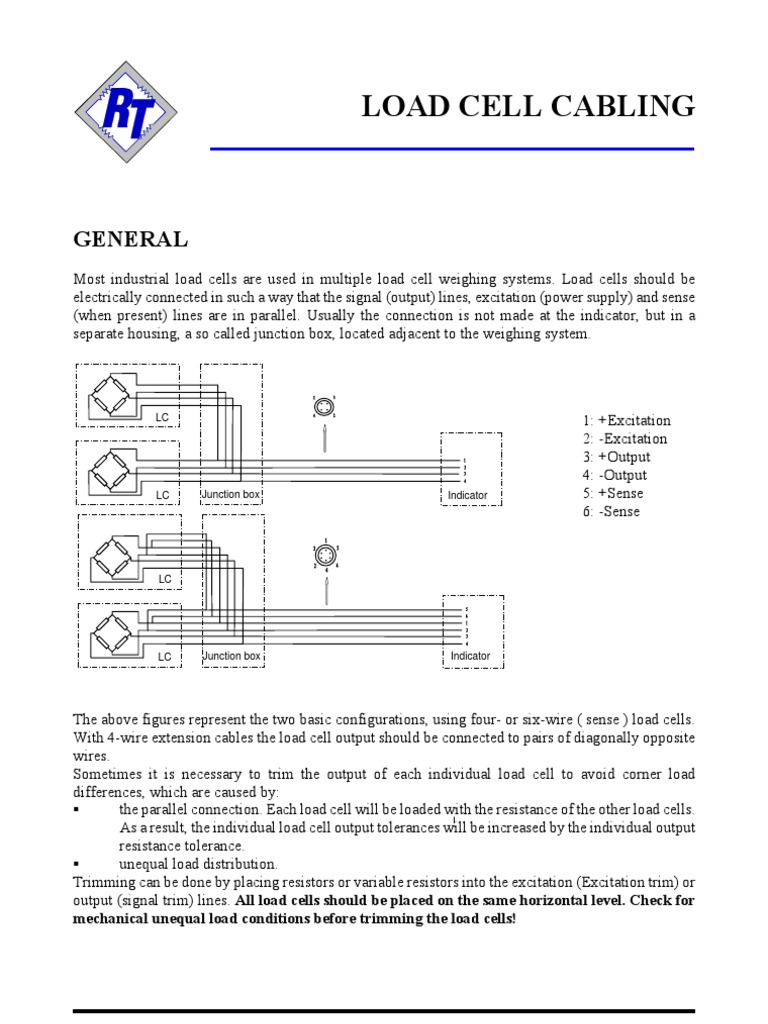 Load Cell Cabling | PDF | Science & Mathematics