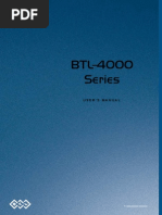 058-80 BTL-4000 Smart&Premium User Manual EN206 | PDF | Electrical Connector | Physical Therapy
