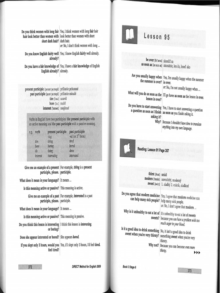 Direct Method for English book 3