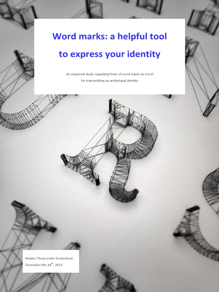 Word Marks - A Helpful Tool To Express Your Identity | PDF | Serif | Brand