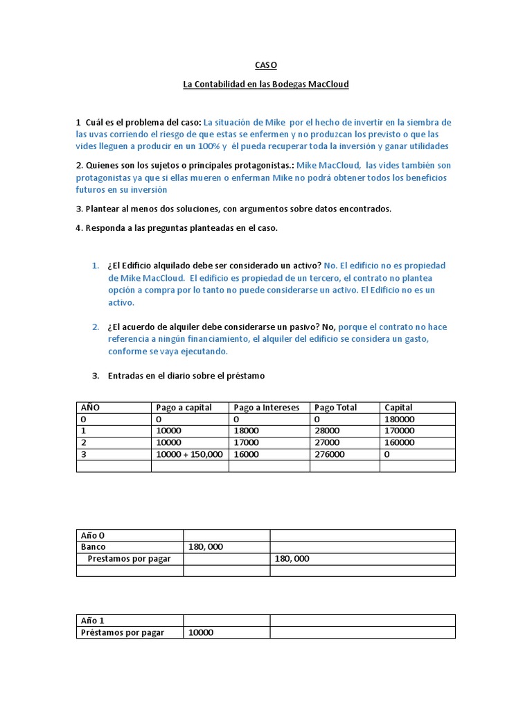Contabilidad de Bodegas MacCloud | PDF | Inversiones | Contabilidad