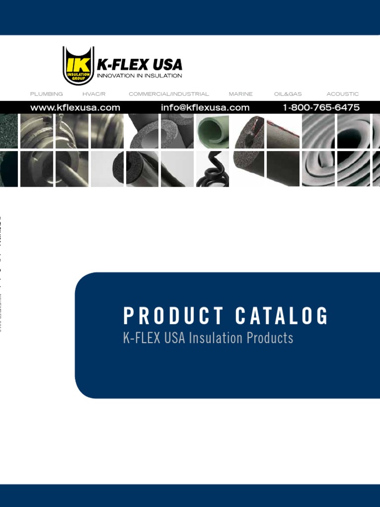 K-Flex Product Catalog | Duct (Flow) | Pipe (Fluid Conveyance)