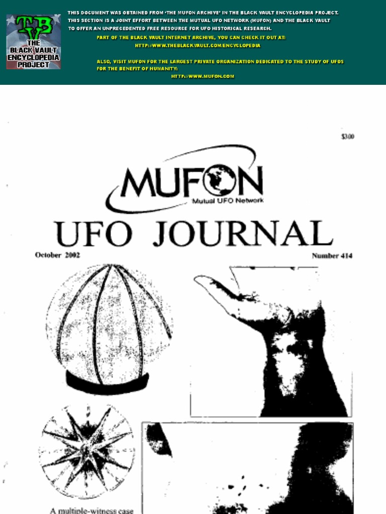 Mutual UFO Network | PDF | Alien Abduction | Unidentified Flying Object