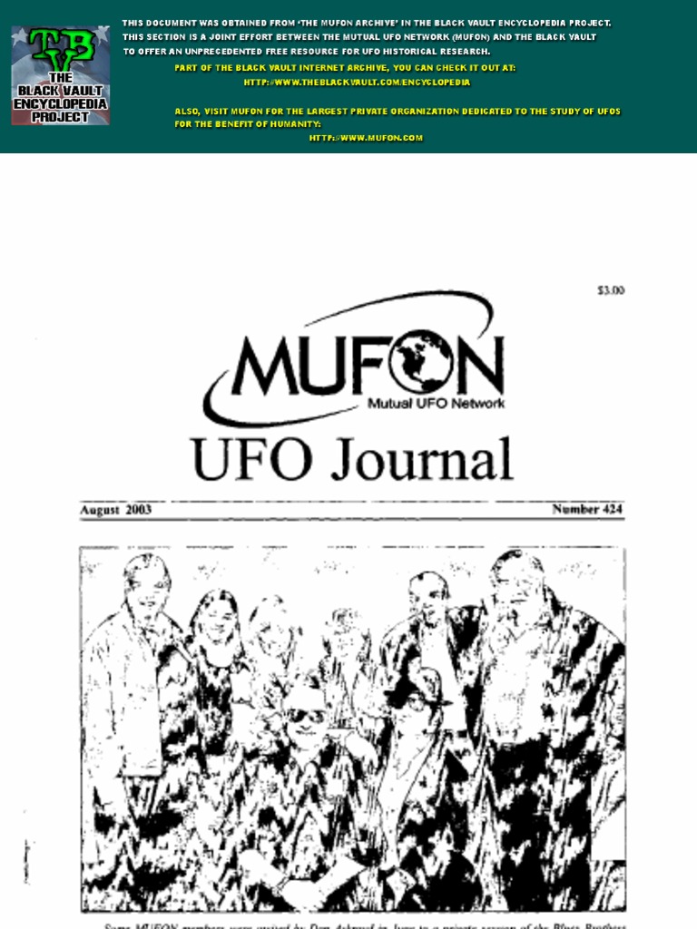 Mutual UFO Network | PDF | Alien Abduction | Unidentified Flying Object