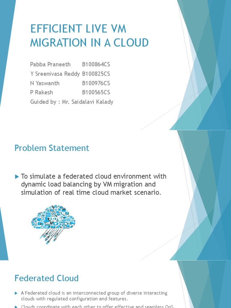 Cloud Computing Project Presentation | PDF | Cloud Computing | Simulation