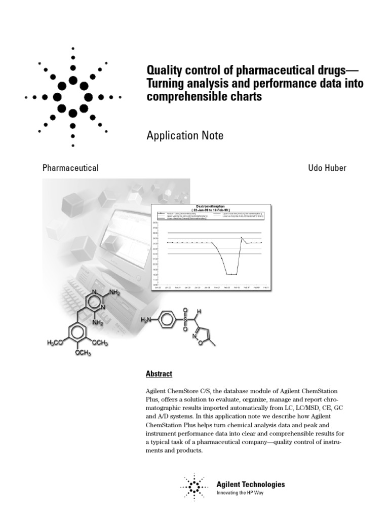Quality Control of Pharmaceutical Drugs - Turning Analysis and Performance Data Into ...