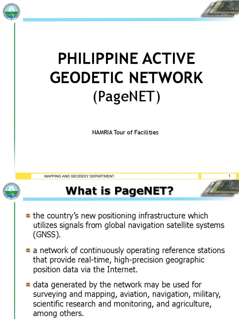 Gdam Namria Pagenet | PDF | Global Positioning System | Surveying