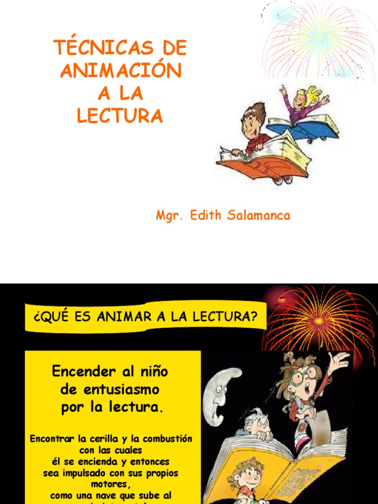 TÉCNICAS DE ANIMACION A LA LECTURA | PDF | Lectura (proceso) | Cuentos