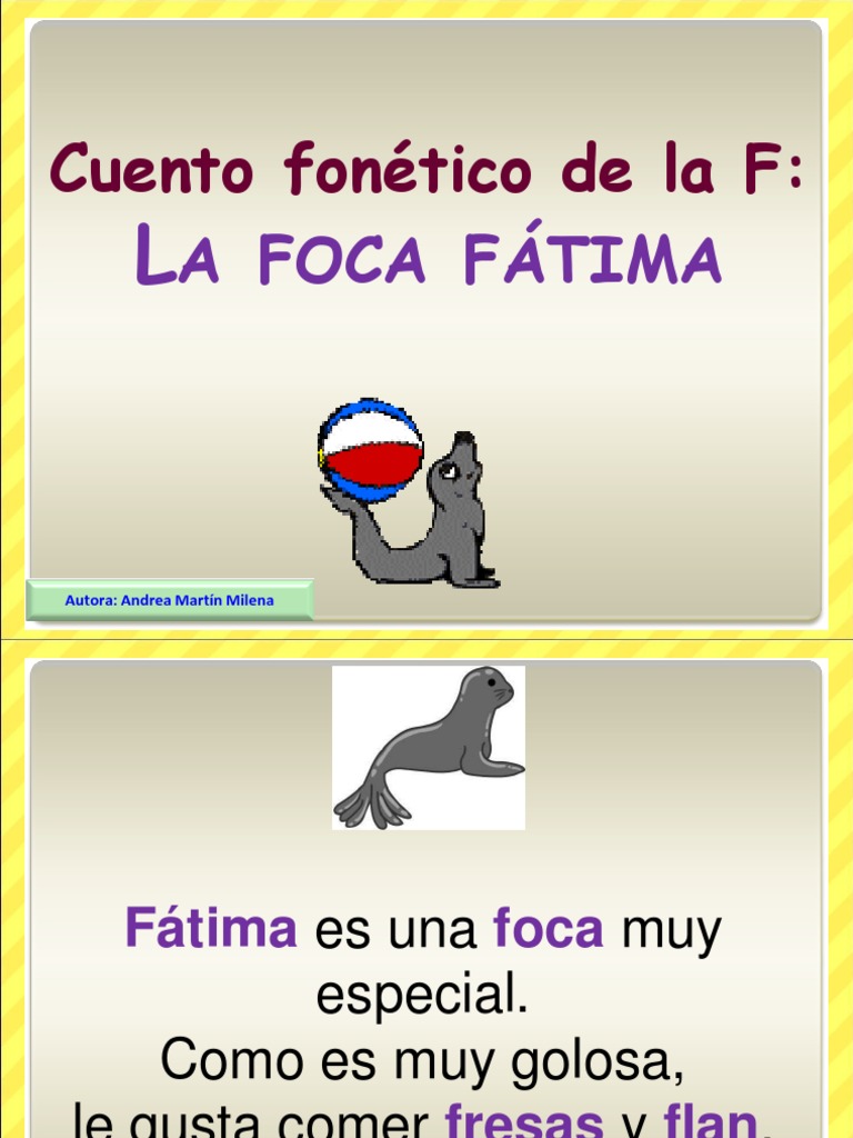 Cuento Fonético de La F | PDF | Arte
