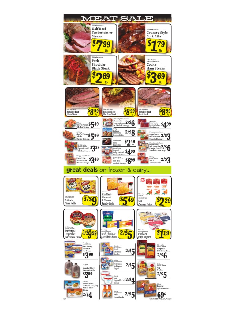 0329 Savemore PG3 | PDF | Steak | Pork