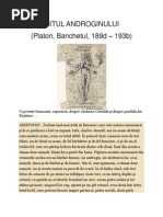 Mitul Androginului Platon | PDF