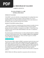 Power and Scope of Taxation in the Philippines | PDF | Taxation In The ...