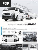 HiAce Spec Data Sep2018 | PDF | Anti Lock Braking System | Vehicles