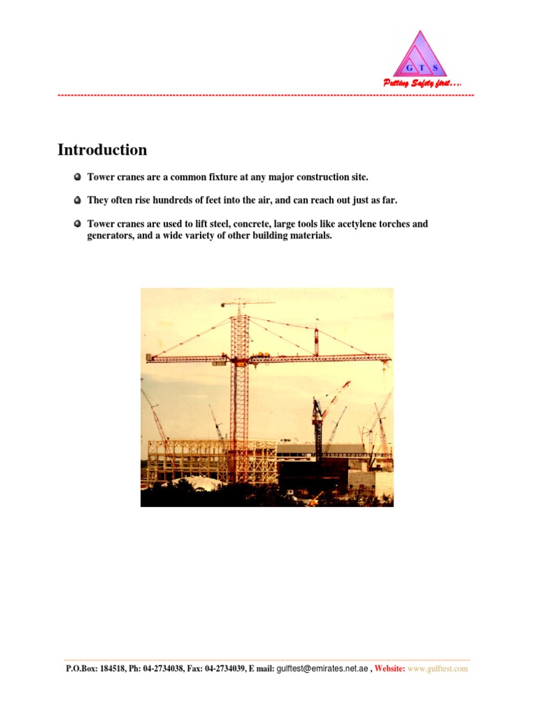 Tower Crane Pdf