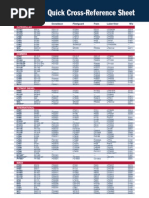 Baldwin Filter Cross Reference PDF | PDF