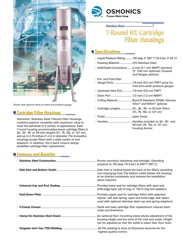 PreFilter Housing | PDF | Mechanical Engineering | Building Engineering