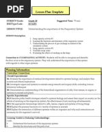 Lesson Plan Circulatory System | PDF | Circulatory System | Artery