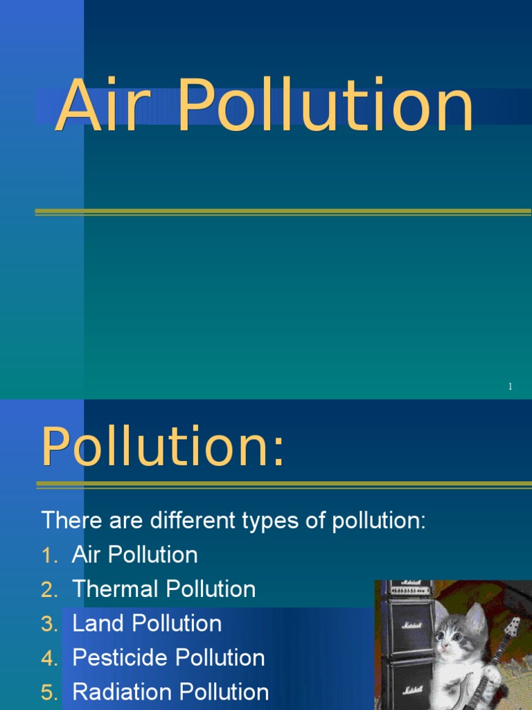 Understanding Air Pollution Causes | PDF | Smog | Air Pollution