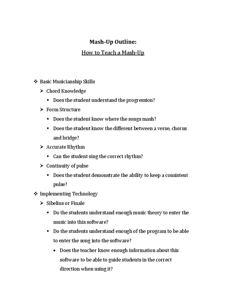 Teaching Mash-Ups to Students | PDF