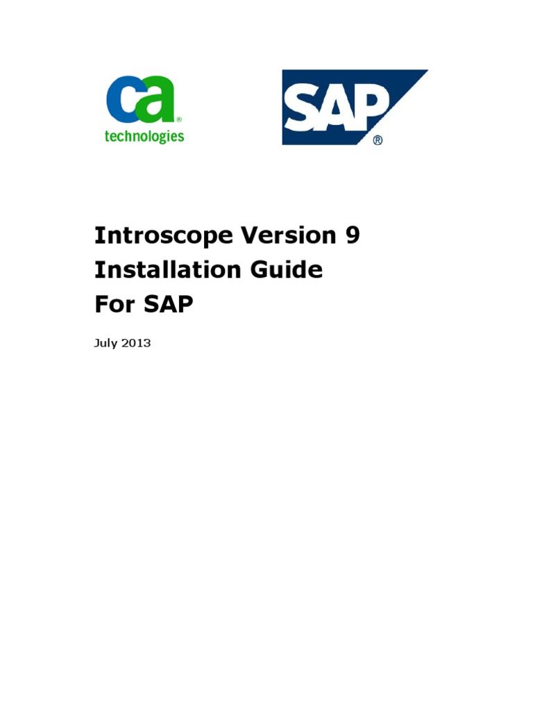 Introscope Setup Guide 9.1.5 | PDF