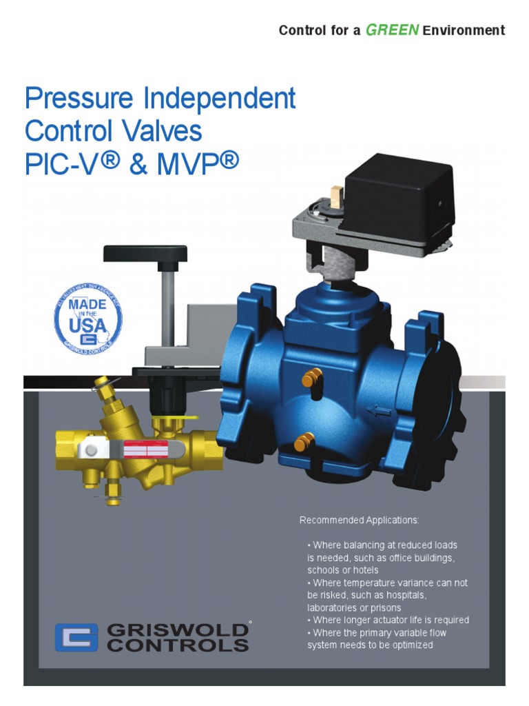 Pressure Independent Control Valve | PDF | Valve | Actuator
