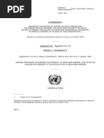 ECE - R13 - Braking Regulations - Revision 5 - 8 Oct 2004 - en | PDF | Brake | Trailer (Vehicle)