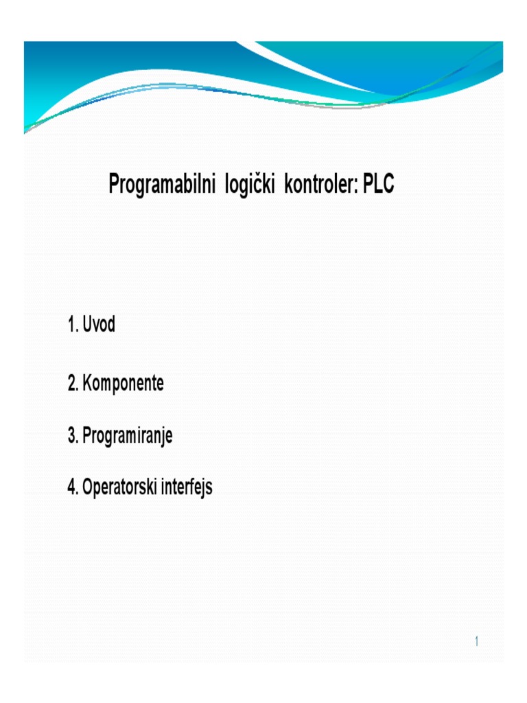 PLC Programiranje