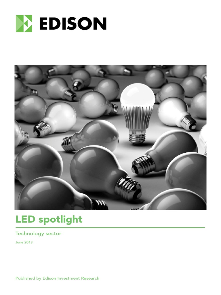 Led Report June 2013 | PDF | Light Emitting Diode | Wafer (Electronics)