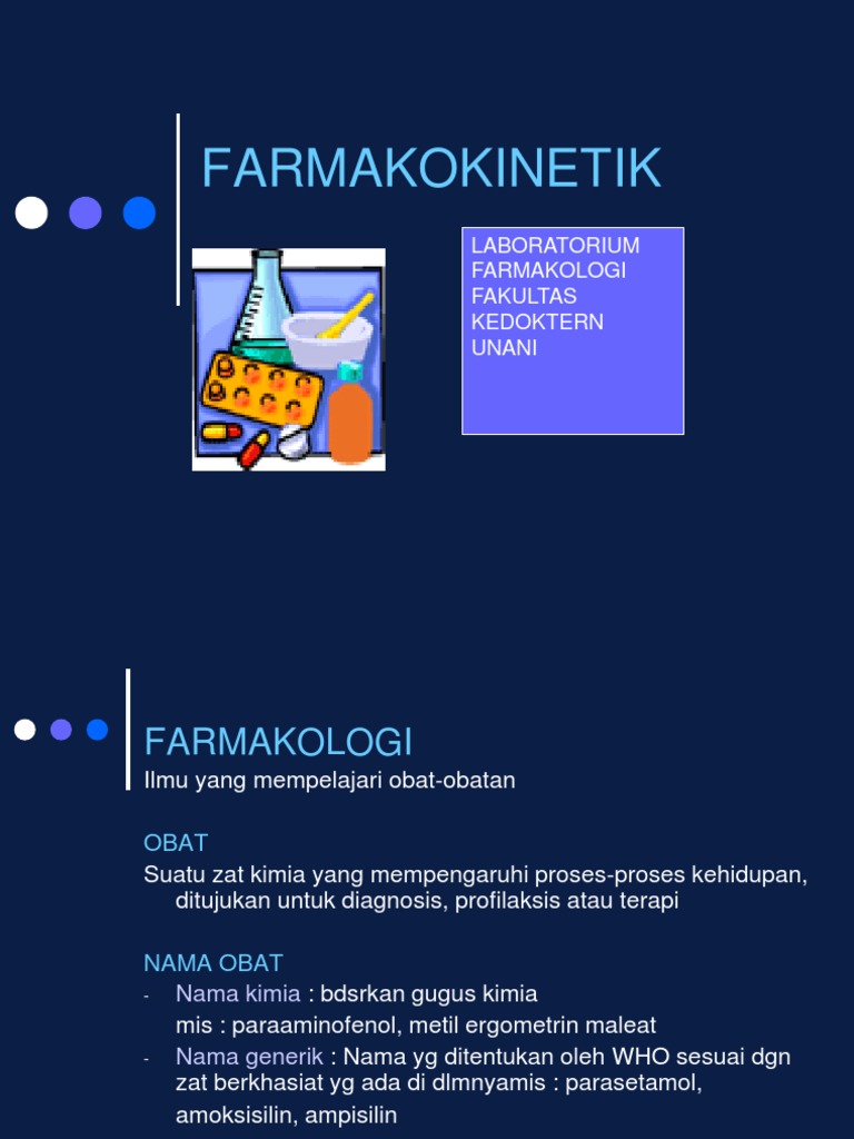 FARMAKOKINETIK | PDF