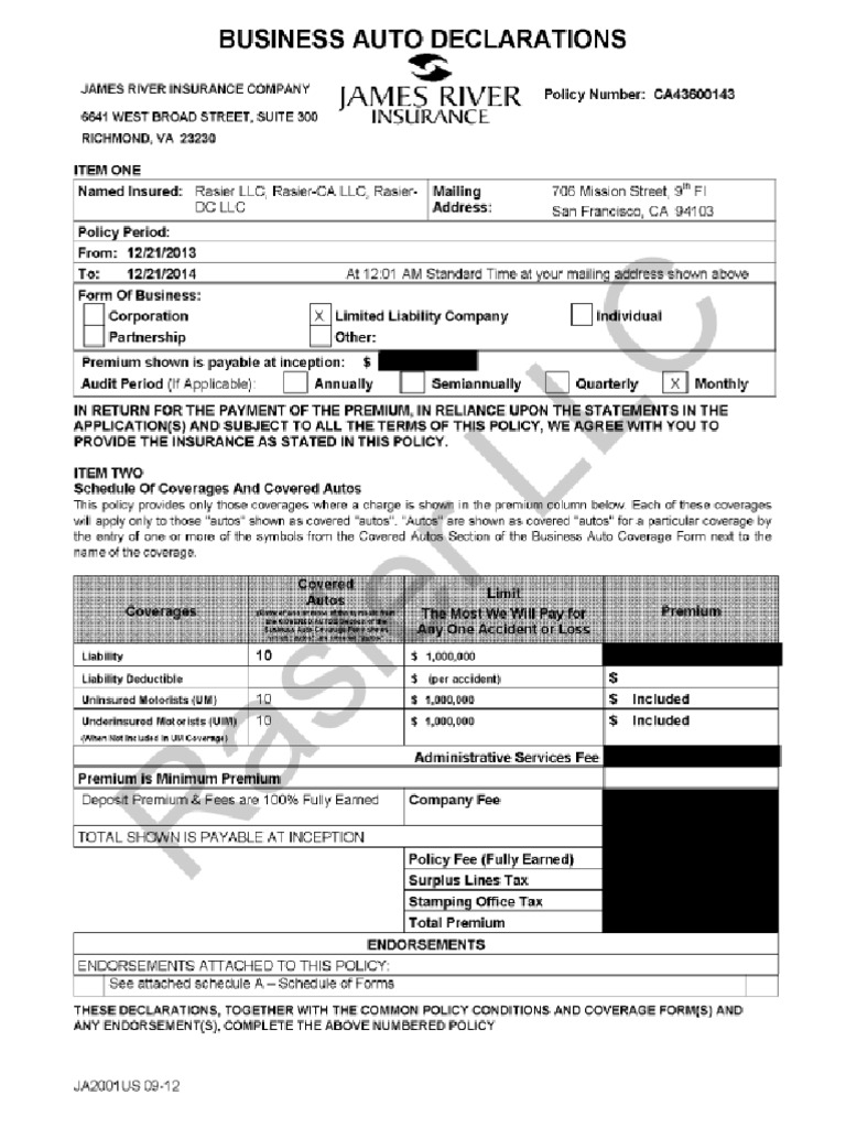 Insurance Policy | PDF