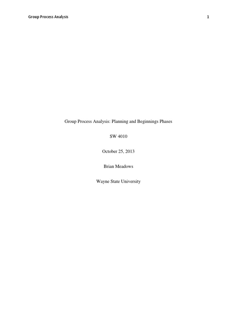 Group Process Analysis of Homeless Youth | PDF | Group Psychotherapy ...