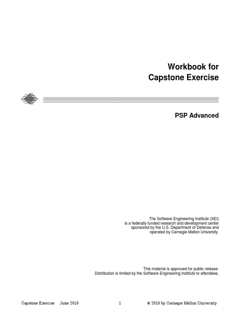 Capstone Exercise Workbook | PDF | Software | Computing